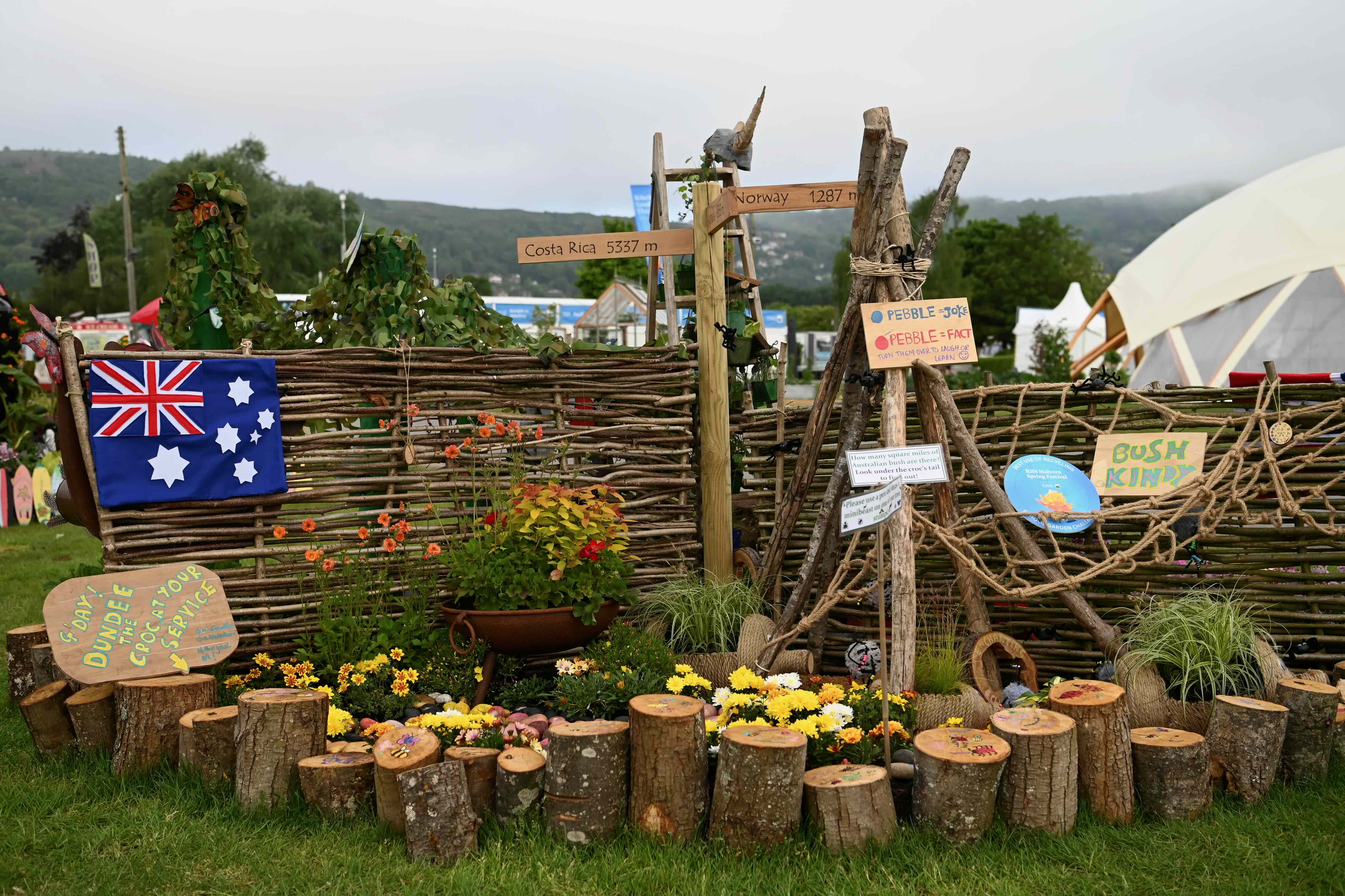 Around the world in eight gardens - RHS Malvern Spring Festival