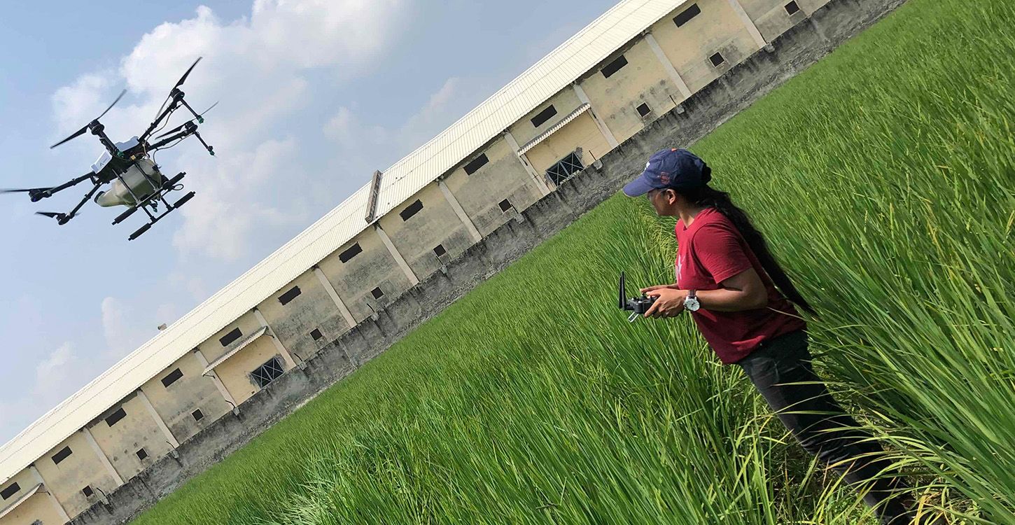 India’s pioneering female drone pilot
